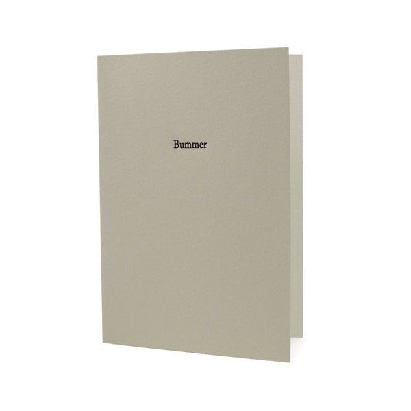 Note Card Oblation Bummer – Hollander's